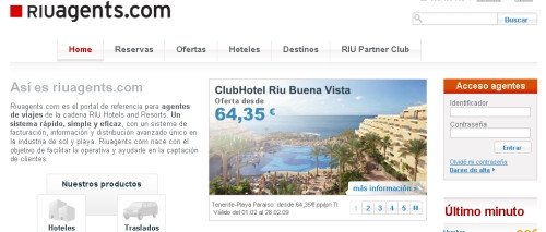 Riu lanza una web para que las agencias creen producto propio ...