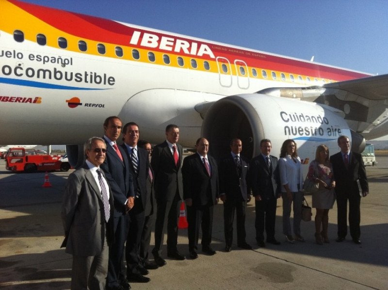 Iberia Realiza El Primer Vuelo Con Biocombustible En España Transportes