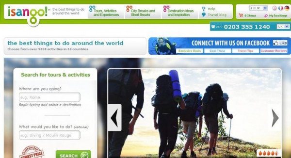 TUI Travel Accommodation & Destinations adquiere el portal isango ...