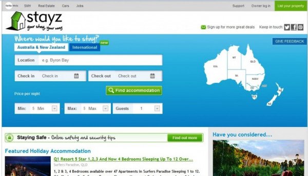 HomeAway compra el portal australiano Stayz por 144 M € | Intermediación