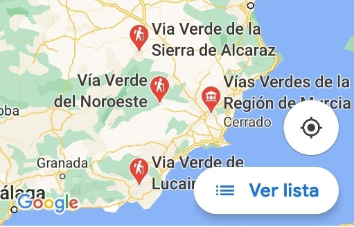 Los 3.000 kilómetros de las Vías Verdes, en Google Maps | Economía