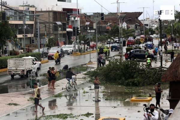 Huracán Grace Dejó Daños Menores En La Zona Turística Del Caribe