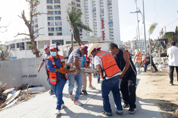 Reconstruir Acapulco costará 16.000 millones de euros y dos años