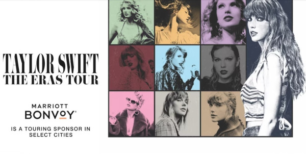 Marriott Bonvoy incluye a Taylor Swift en su programa de fidelización
