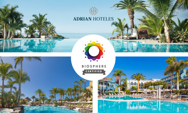 ADRIAN Hoteles recibe la certificación Biosphere Sustainable