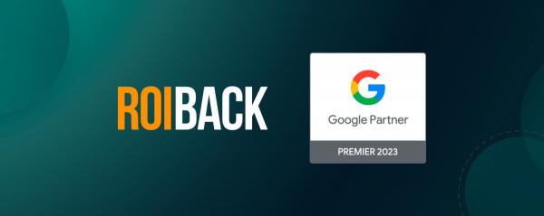 Roiback reconocida de nuevo como Google Partner Premier 2023