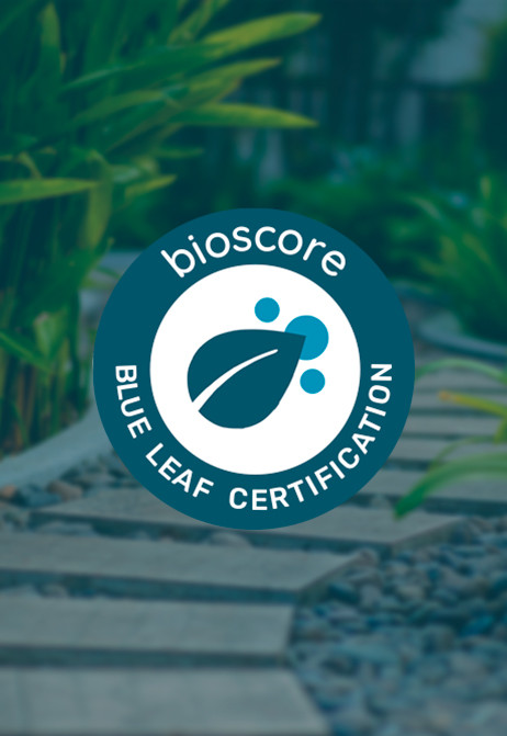 Pioneros en sostenibilidad con la certificación Blue Leaf Bioscore